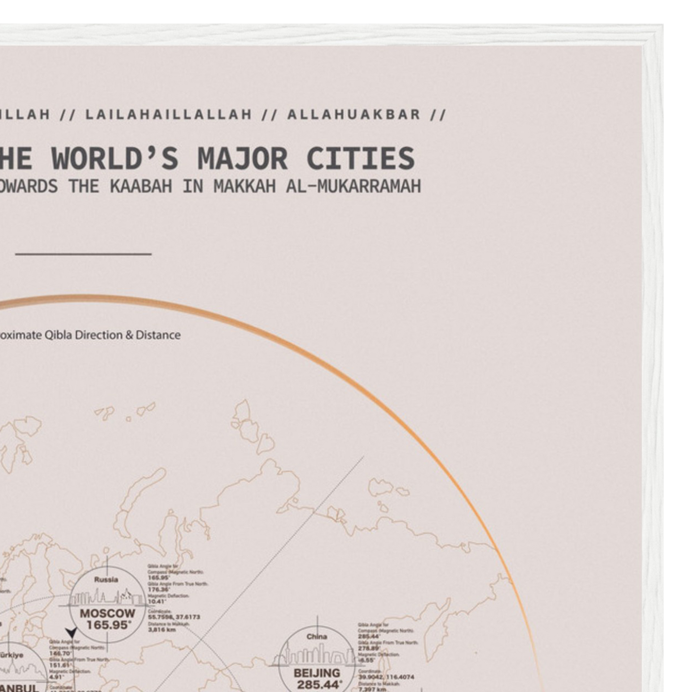 [Digital Download] The Qibla Of The World’s Major Cities – ISLAMICA